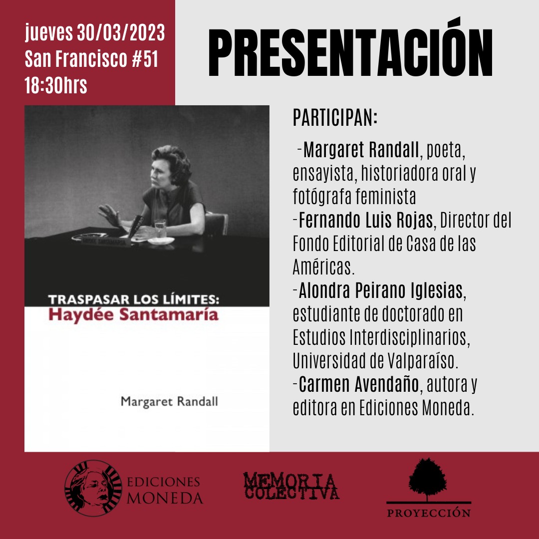 Lanzamiento de «Traspasar los límites: Haydée Santamaría» - Editoriales ...